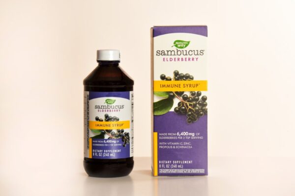 Sambucus jarabe natures way – Santo Remedio Panamá