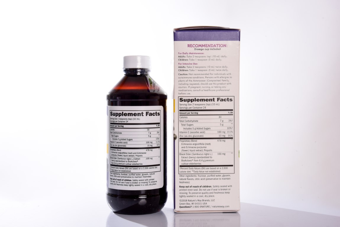 Sambucus jarabe natures way – Santo Remedio Panamá